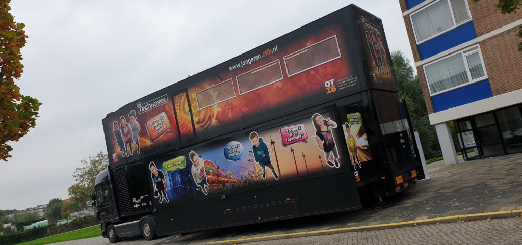 Techniektruck op Ilex College - Yulius