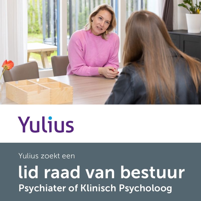 Vacature: lid Raad van Bestuur - Yulius