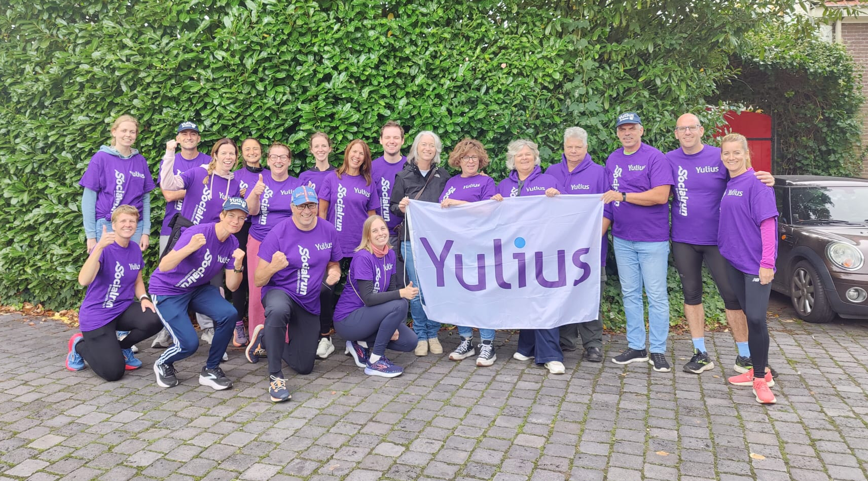 Team Yulius in 51 uur naar de finish van de Socialrun 2025 - Yulius